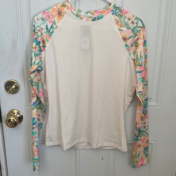 Billabong | Swim | New Billabong Floral Swim Rash Guard | Poshmark